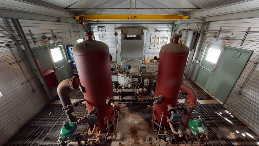 800HP 22% Sour Electric Reciprocating Compressor Dresser-Rand Super Cub ...