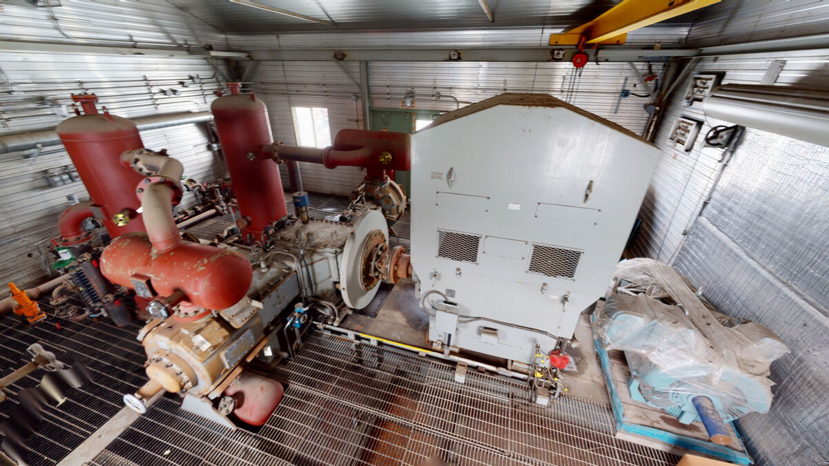 800HP 22% Sour Electric Reciprocating Compressor Dresser-Rand Super Cub ...