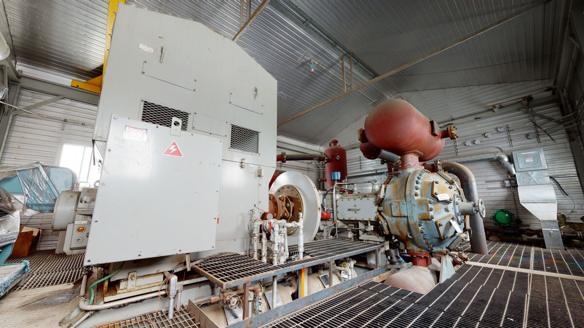 800HP 22% Sour Electric Reciprocating Compressor Dresser-Rand Super Cub ...