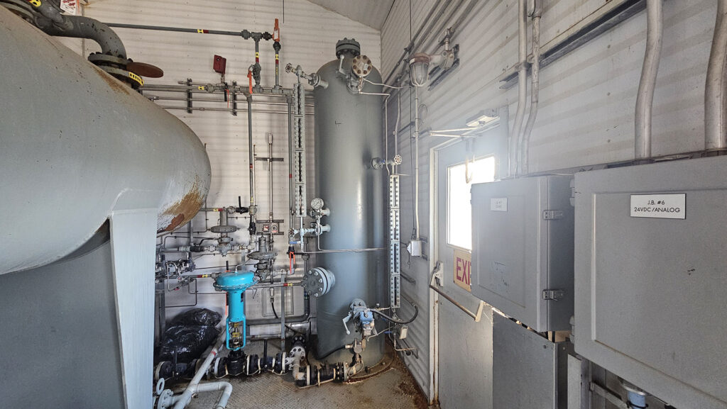 48” OD x 18’ 1435 psi Sour Horizontal Separator Package w/ HC & Water ...