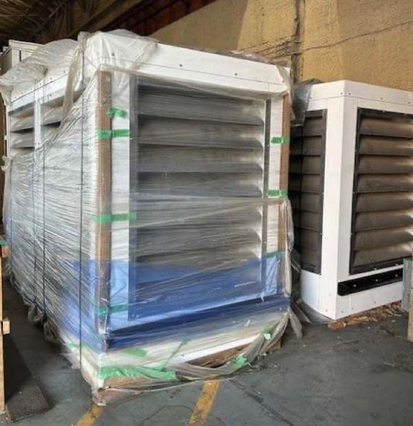 Never-used Two (2) x 2MW (4MW Total) 60Hz 12.47kV Cummins QSV-91 Enclosed Natural Gas Generator ...